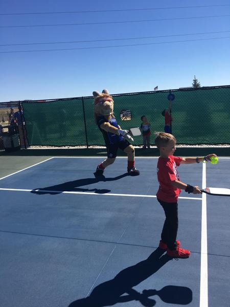 Ziggy Helps Open Pickle Ball Courts At Banning Lewis Ranch With Oakwood ...